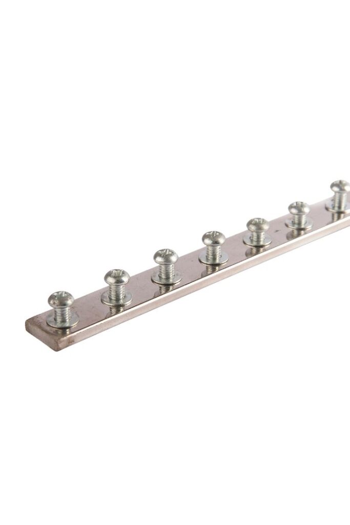 19“ grounding plate with loaded earthing screws - SOMI NETWORKS