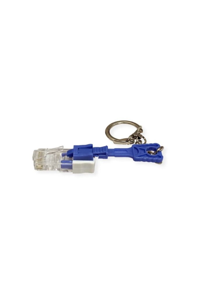 ROLINE Lockable RJ45 Plug with Key - SOMI NETWORKS
